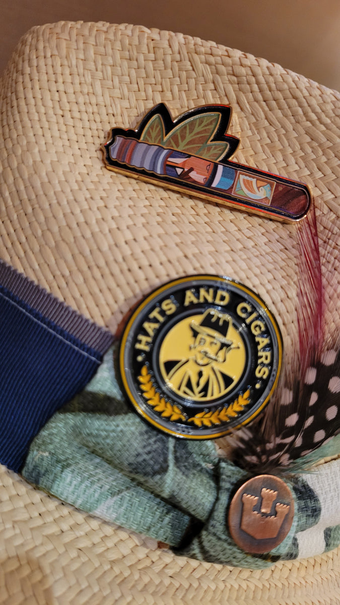 Cigar Art Limited Edition Art Pin – Hats and Cigars